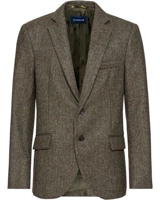 Highmoor Tweed-Sakko Braun 48