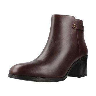 Geox Bottines New Asheel - Femme - Chaussures - Brun - Taille: 40 EU