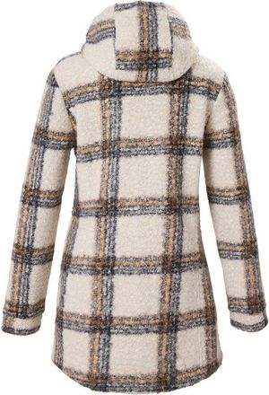 G.I.G.A. DX by killtec Fleecejacke GW 39 WMN KNTFLC PRK Damen Fleeceparka, Karomuster, 2-Wege-Rei&szlig;verschluss, Kapuze
