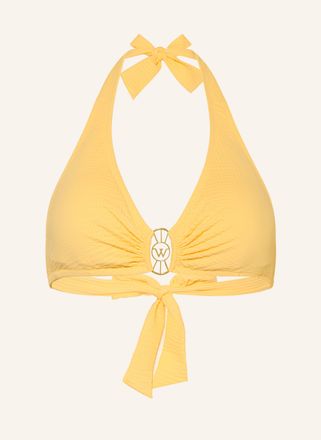 Watercult Watercult Neckholder-Bikini-Top Suntouched Solids gelb