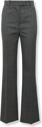 Ganni Femme, Pantalons, Gris, Taille: 42 FR Wide Pantalons