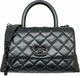 Chanel Pre-owned Sac bandouli&egrave;re vintage - Femme - Pre-owned - Noir - Taille: ONE Size