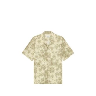 Nn.07 Chemise Julio imprim&eacute;e &agrave; manches courtes en coton