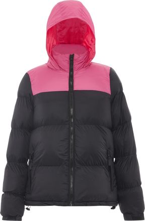Mymo Wattierte Steppjacke Damen schwarz rosa