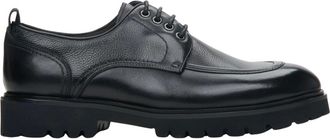 Estro & Luminara Homme, Chaussures, Noir, Taille: 42 EU Chaussures &agrave; lacets en cuir