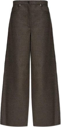 Max Mara Gennaio Wollhose - - Trousers - Damen - Grau - XS