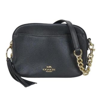 Coach Pre-owned Leder Schultertasche - - Pre-owned - Damen - Schwarzk - ONE SIZE