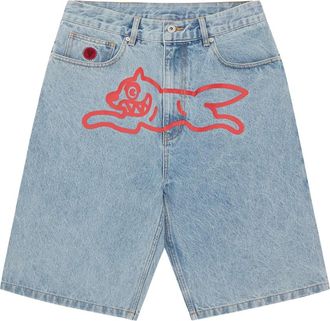 Icecream Icecream, Homme, Shorts, Bleu, Taille: W30 Chien Courant Denim Shorts