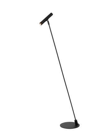 Lucide ALEC - Stehlampe - LED 3 StepDim - G9-1x3W 2700K - Inklusive Wechselringe - Schwarz