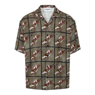 Iceberg Homme, Chemises, Multicolore, Taille: XL Chemise Oversize