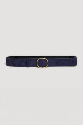 Gerard Darel Ceinture en cuir velours - PALOMA - Marine