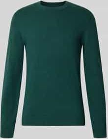 Mc Neal Strickpullover aus Baumwoll-Kaschmir-Mix mit Rundhalsausschnitt
