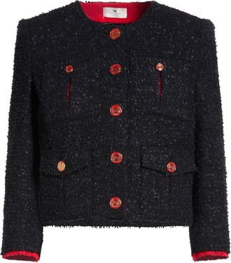 Elisabetta Franchi JACKEN & M&Auml;NTEL - Jacken und Anoraks auf YOOX.COM