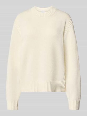 Noisy May Relaxed Fit Pullover aus Baumwoll-Mix in Strick-Optik