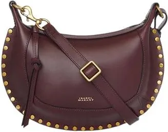 Isabel Marant Sac &agrave; main Oskan Moon en cuir de veau