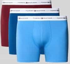 Tommy Hilfiger Trunks aus Baumwoll-Mix im 3er-Pack