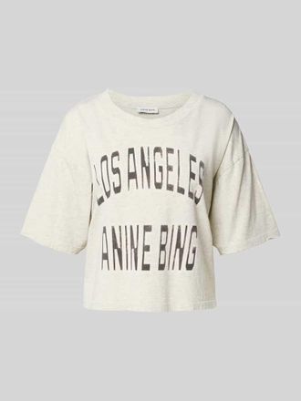 Anine Bing Oversized T-Shirt mit Logo-Print