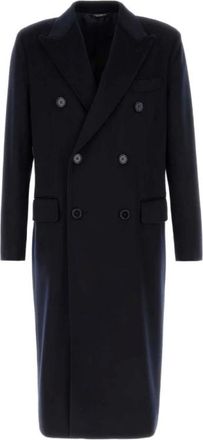 Dolce & Gabbana Manteau crois&eacute; - Homme - Manteaux - Noir - Taille: L