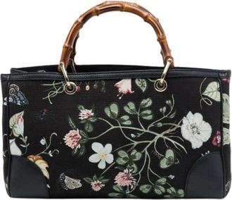 Gucci Pre-owned Toile sacs-gucci - Femme - Pre-owned - Noir - Taille: ONE Size