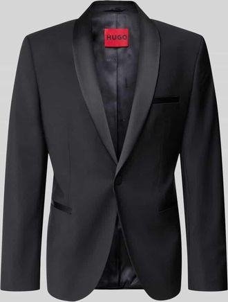 HUGO BOSS Regular Fit Sakko aus Wolle mit Schalkragen