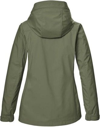 G.I.G.A. DX Softshelljacke GS 74 mit Kapuze (wasserdicht und winddicht) olivegr&uuml;n Damen