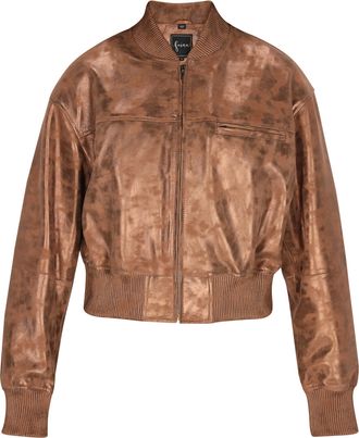 Faina Jacke Frauen Messing
