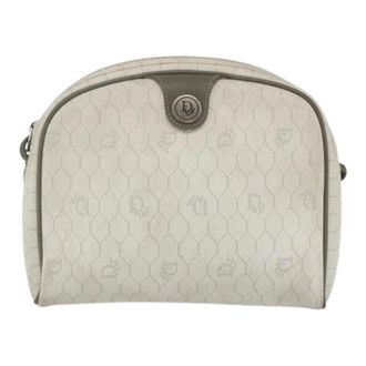 Dior Sac &agrave; bandouli&egrave;re Pre-owned Vintage nid dabeille - Femme - Pre-owned - Blanc - Taille: ONE Size