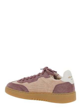 Axel Arigato Suede and Leather Low-Top Sneaker - Pink