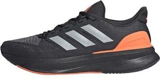 adidas Homme Ultrarun 5 Running Shoes, Carbon/Matte Silver/Lucid Orange, 39 1/3 EU