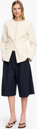 Arket Elegante Weite Shorts -Blau
