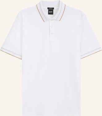 HUGO BOSS Polo H-Phillipson 195 Slim Fit weiss