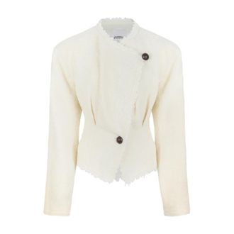 Isabel Marant Strukturierte taillierte Jacke - - Jackets - Damen - Beige - M