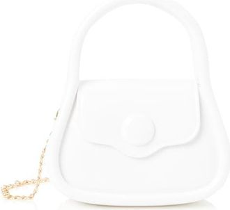 Felipa Mini Sac de Transport pour Femme, Pochette, Blanc, Einheitsgröße