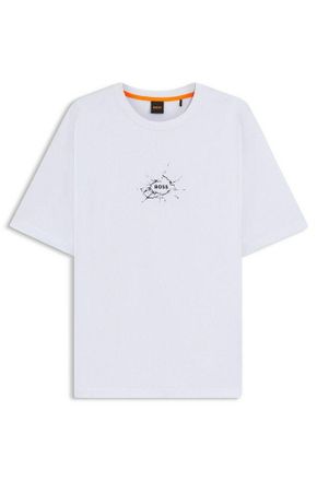 HUGO BOSS T-Shirt Te voyage mit coolem Logo-Druck