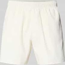 HUGO BOSS Regular Fit Badeshorts mit Label-Pr&auml;gung Modell TONAL