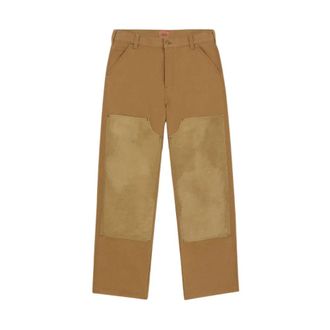 Dickies Stilvolle G441 Acorn Lucas Wachsbeschichtete Doppelkniehose - - Trousers - Herren - Braun - W31
