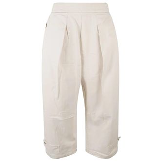 Mordecai Cropped Hosen - - Trousers - Damen - Wei&szlig; - XS