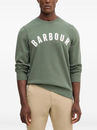 Barbour Prep Sweatshirt mit Logo - Gr&uuml;n