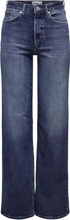 Only Jeans pour Femme, Bleu Denim fonc&eacute;., 28 W/32 L