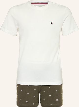 Tommy Hilfiger Shorty-Schlafanzug gruen