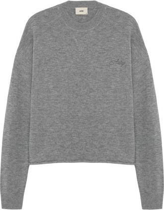 Autry Sepw 149D Tricot Col Rond - Homme - Pulls - Gris - Taille: S