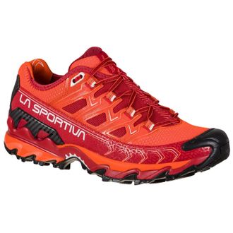 La Sportiva W Ultra Raptor Ii Rot - Technischer atmungsaktiver Damen Trailrunning Schuh, Gr&ouml;&szlig;e EU 42 - Farbe Cherry Toma