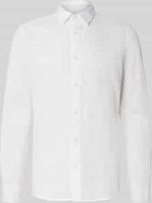 Only & Sons Slim Fit Freizeithemd aus Leinen-Baumwoll-Mix Modell CAIDEN