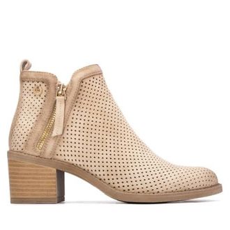 Xti Bottines Femme Beige - Chaussures confortables et polyvalentes - Mode d&eacute;contract&eacute;e - Mod&egrave;le 14503502 (Taille35)