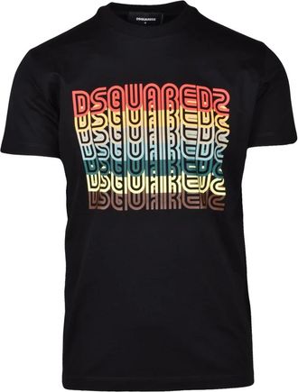 Dsquared2 Homme, Tops, Noir, Taille: 3XL T-Chemises