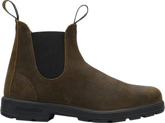 Blundstone Gr&uuml;ne Chelsea Boots aus Wildleder - - Shoes - Herren - Gr&uuml;n - 42 EU