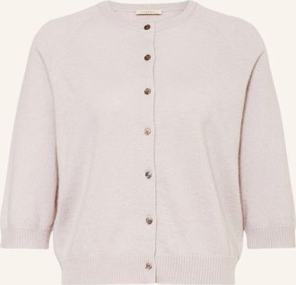 Lilienfels Lilienfels Strickjacke Aus Cashmere Mit 3/4-Arm grau
