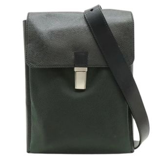 Louis Vuitton Pre-owned Taiga Saratov PM Umh&auml;ngetasche - - Pre-owned - Herren - Gr&uuml;n - ONE SIZE