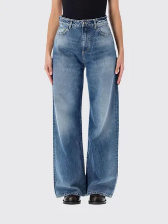 Icon Denim Los Angeles High-Waist Wide Leg Jeans Debby von aus Baumwolldenim