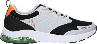 Kappa Herren myagi Sneaker, Grau, Schwarz, Orange, 43 EU